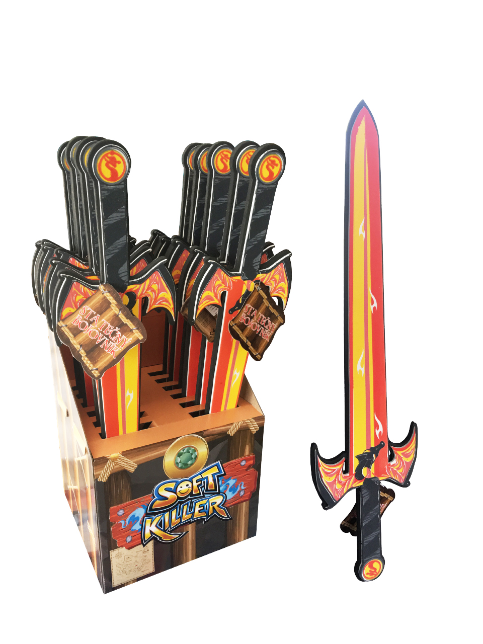 ดาบ Sword Dragon (ผลิตจากวัสดุ EVA Foam) - ToyShop by Softkiller - ThaiPick