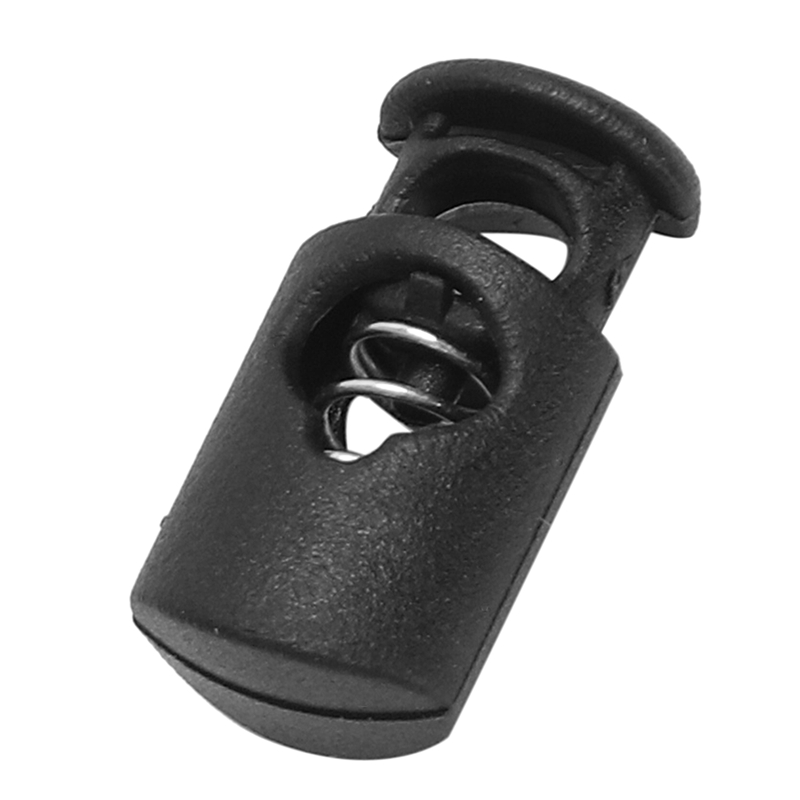 10 Pcs Plastic Toggle Spring Stop Single Hole String Cord Locks ...
