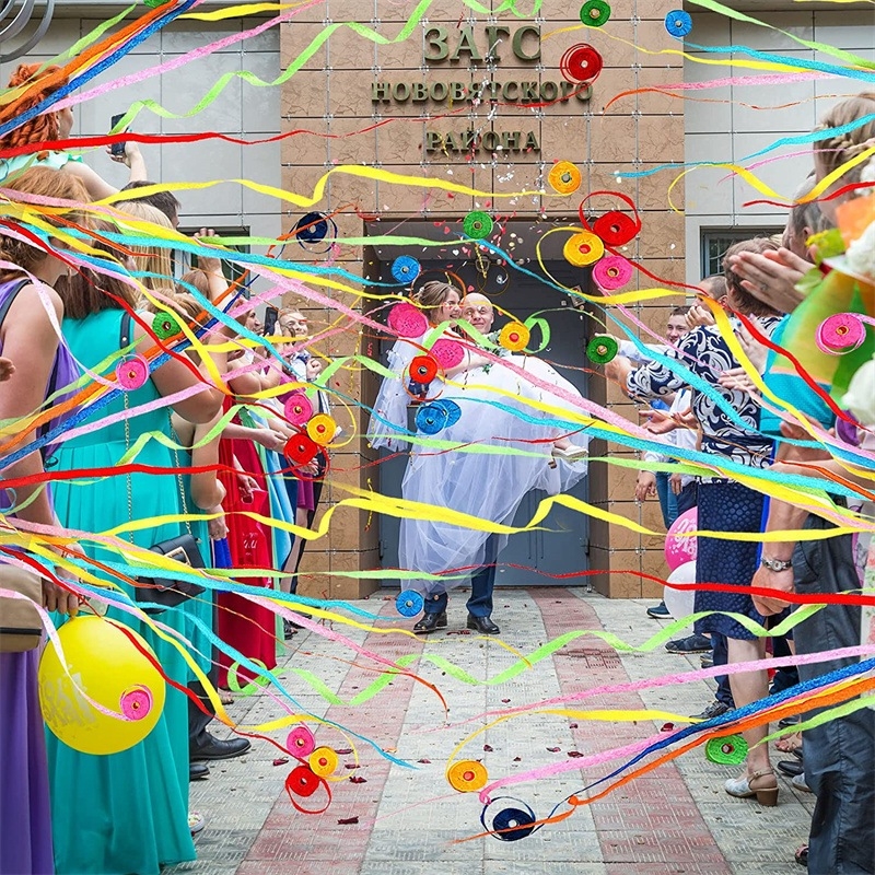 พลุกระดาษ แบบโยน ลูกบอลพลุกระดาษ เปเปอร์ชู๊ต Colorful Paper Throw ...