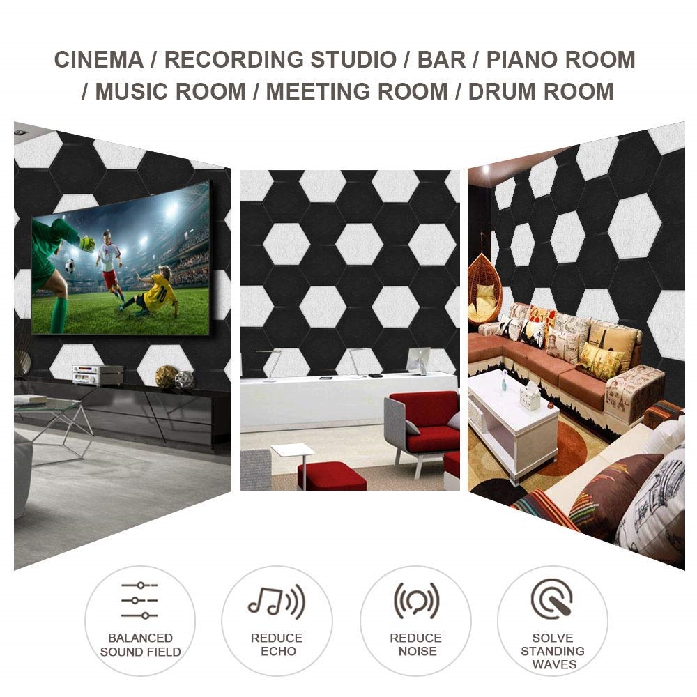 Sound Proof Acoustic Panel Studio Sound Absorbing Panel Room Sound ...