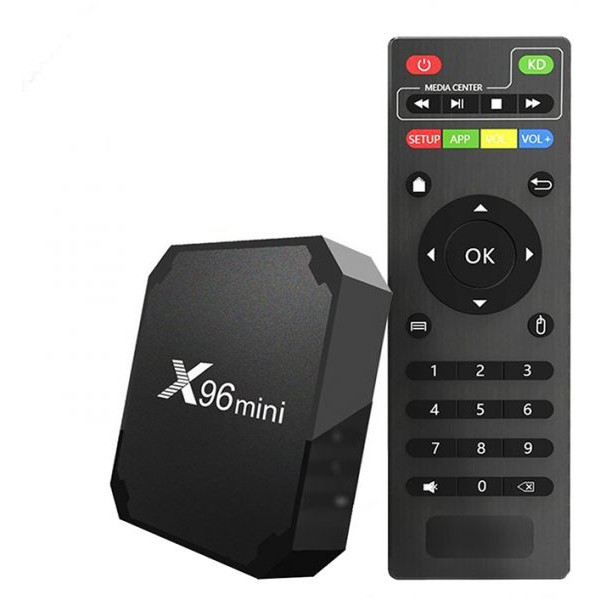 Android 7.1 X96 Smart Mini TV Box Black (0605) - R.A Shop - ThaiPick