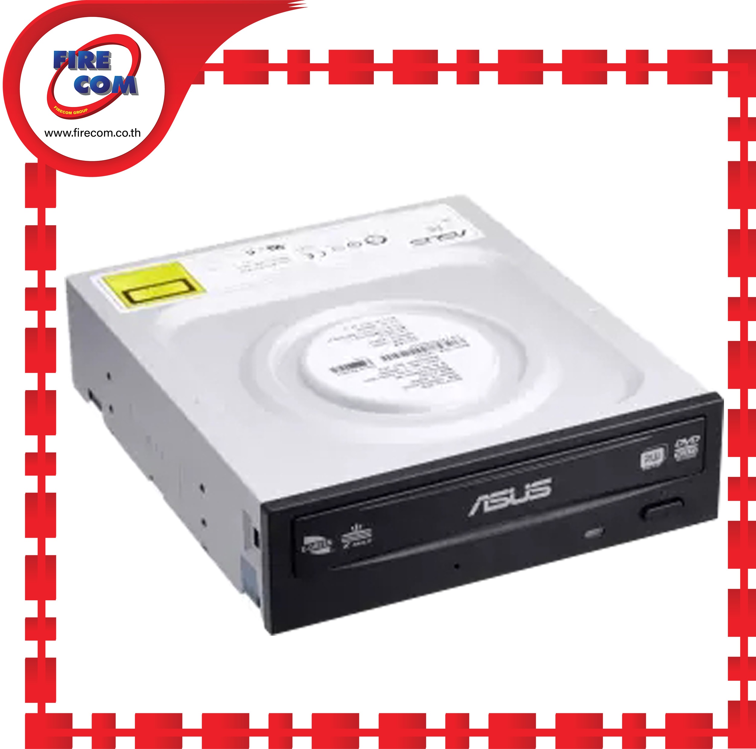 ดีวีดีสำหรับคอมพิวเตอร์ DVD RW Asus DRW-24D5MT Sata 24x Bulk Black (No ...