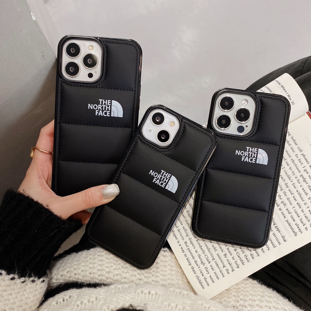NEW THE NORTH FACE Down jacket phone Case for 13 12 11 pro max 7 8Plus ...