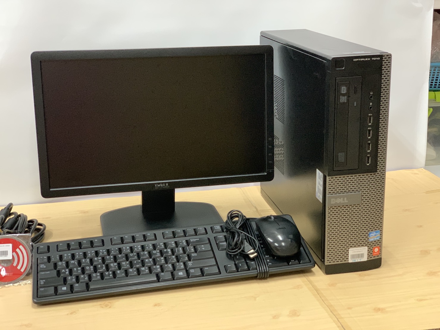 ครบชุดคอมพิวเตอร์ Dell 7010 DT Core i5 Gen3 RAM4GB HDD500GB DVD จอ19 ...