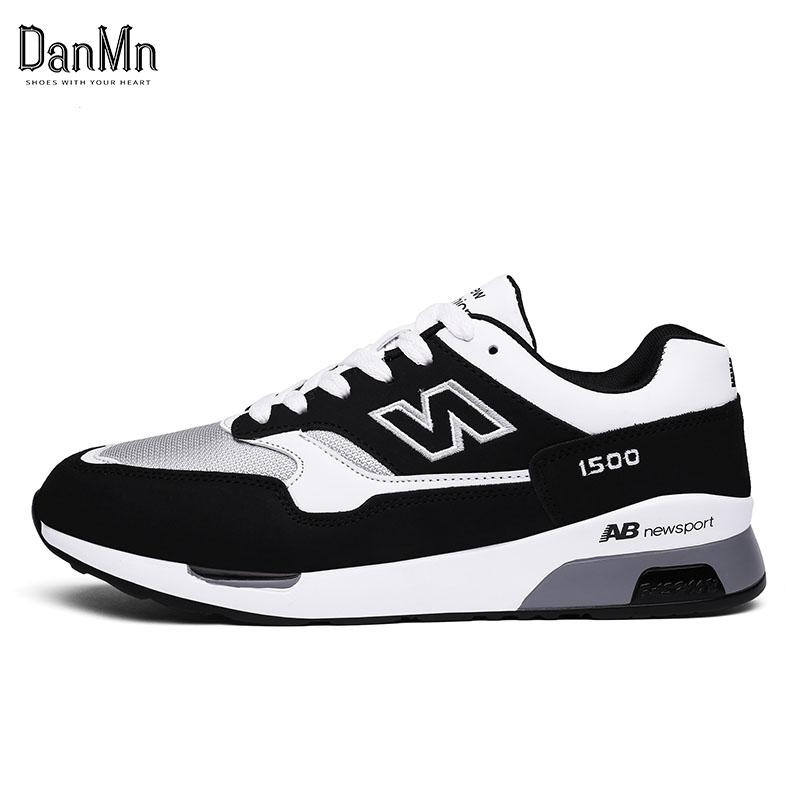 DanMn ฤดูใบไม้ผลิกีฬารองเท้าชายสไตล์เกาหลีรองเท้าวิ่งอังกฤษอเนกประสงค์ ...