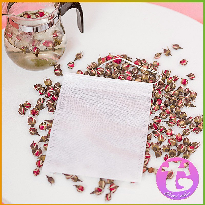 Thai Dee ถุงยาต้ม ถุงผ้าไม่ทอแบบใช้แล้วทิ้ง ถุงชา Disposable non-woven ...