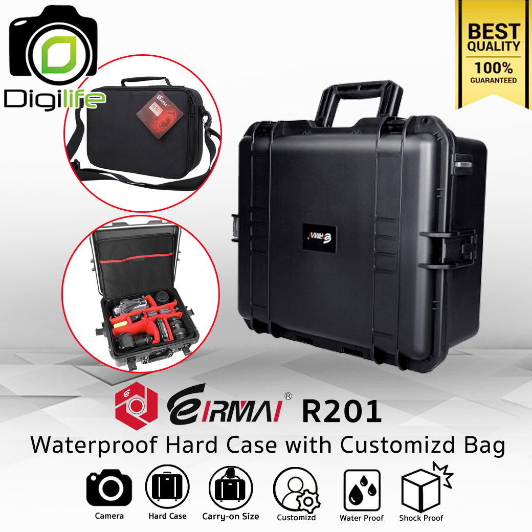 Eirmai Bag R600 Waterproof Hard Case For Camera Flash Accessories กระเป๋ากล้อง กันน้ำ กันกระแทก ...