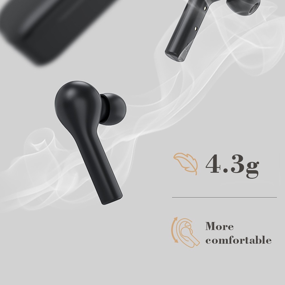 ใช้คูปองเหลือ339บ. QCY T5 หูฟัง True Wireless BT 5.0 หูฟังกันน้ำ IPX5 หูฟังเล่นเกมส์ Gaming Mode ...