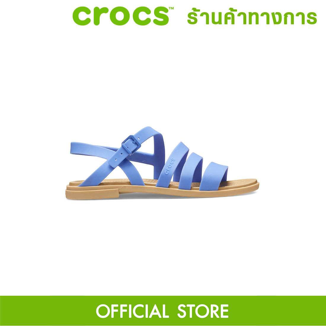 CROCS Tulum Translucent Toe Post รองเท้าแตะผู้หญิง รองเท้าแตะ รองเท้า ...