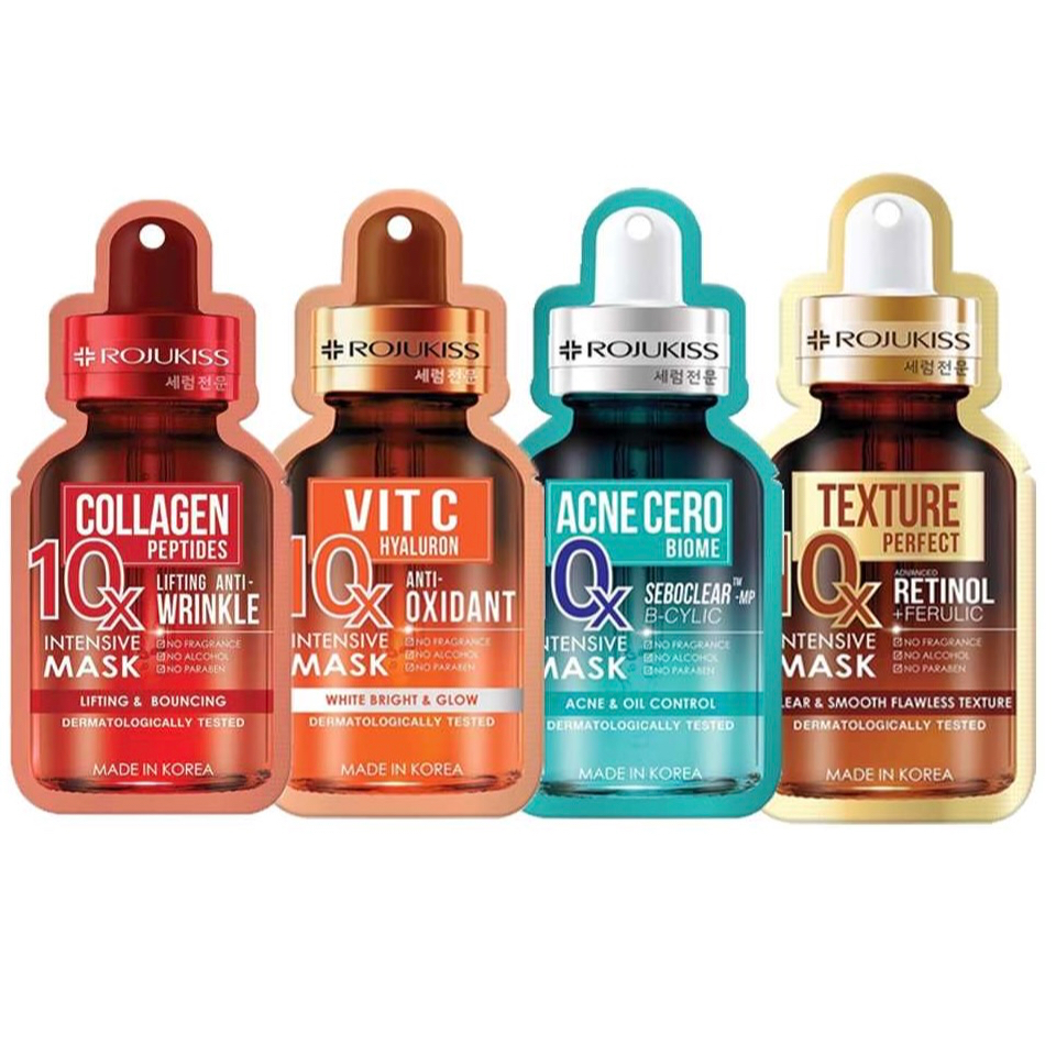 มาส์กหน้าโรจูคิส Rojukiss Premium 5X Intensive Zinc Hydrogel Collagen ...