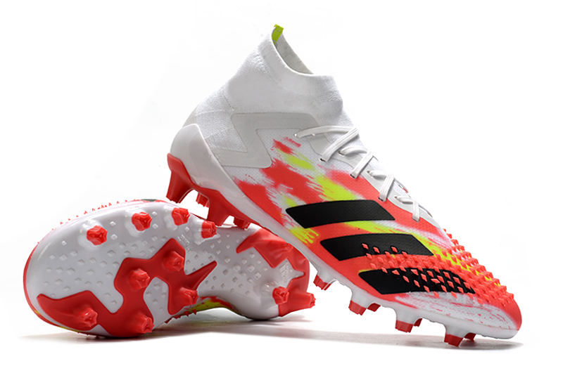 100 genuineAdidas Football Shoes-Adidas Predator Mutator 20.1 FG Orange ...