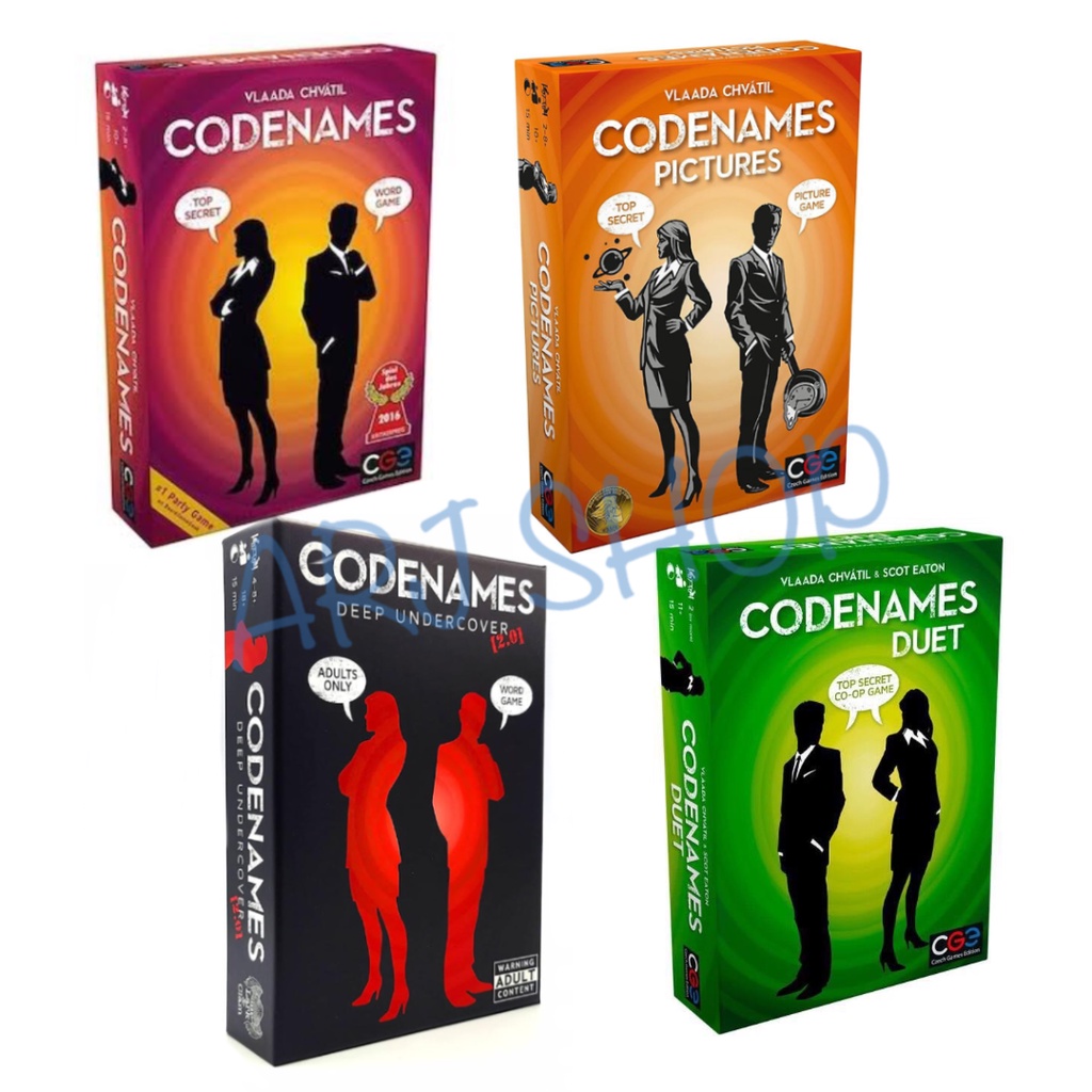 Codenames Board game คู่มือไทย - บอร์ดเกม โค้ดเนม codename Picture ...