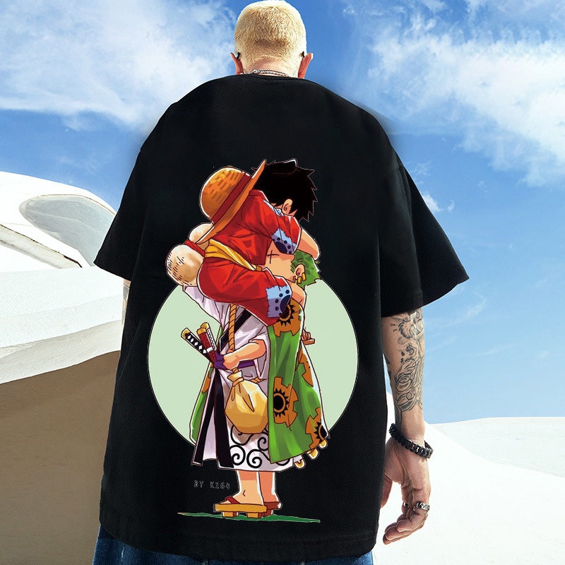 M-8XL ฤดูร้อนสไตล์เกาหลีแฟชั่นแฟชั่นอเนกประสงค์เสื้อยืดผู้ชาย 2022 ใหม่หลวมขนาดใหญ่แขนสั้นพิมพ์ ...