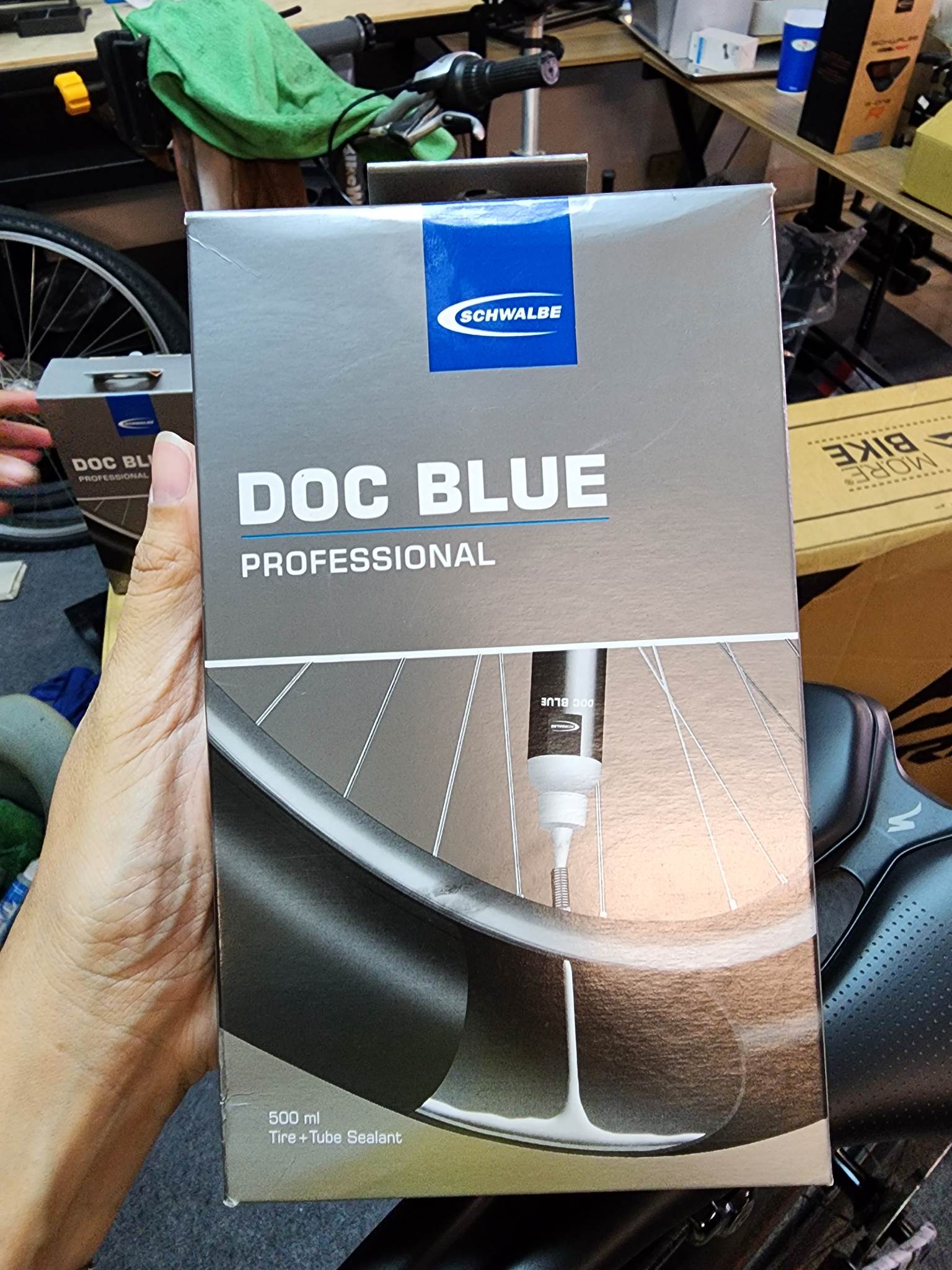 น้ำยา Tubeless - SCHWALBE DOC BLUE PROFESSIONAL 500ML | Lazada.co.th