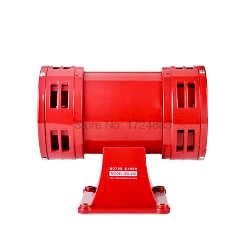 Motor Siren Ms-490 220v High Decibel Air Raid Siren Horn Motor Mining ...
