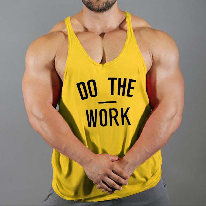 【ready stock】Bodybuilding Sando Golds Gym Singlets Cotton Tank Tops ...
