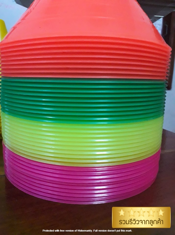 ทีมเทรนเนอร์ดีสโคน กรวยซ้อมบอล กรวยฝึกซ้อม กรวยซ้อมกีฬา มาร์กเกอร์โคน ...