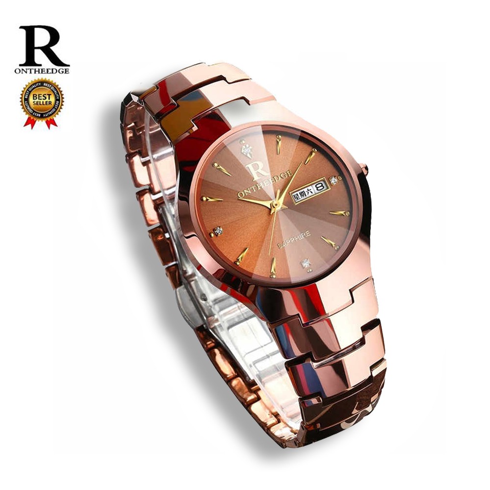 * พร้อมส่ง * นาฬิกาONTHEEDGE แท้ 100% นาฬิกาข้อมือผู้ชาย ( ประกันศูนย์ ...