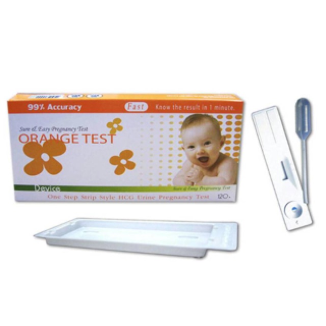 ORANGE TEST ชุดตรวจสอบการตั้งครรภ์ แบบหยด [2 กล่อง] - Ann_Shop - ThaiPick
