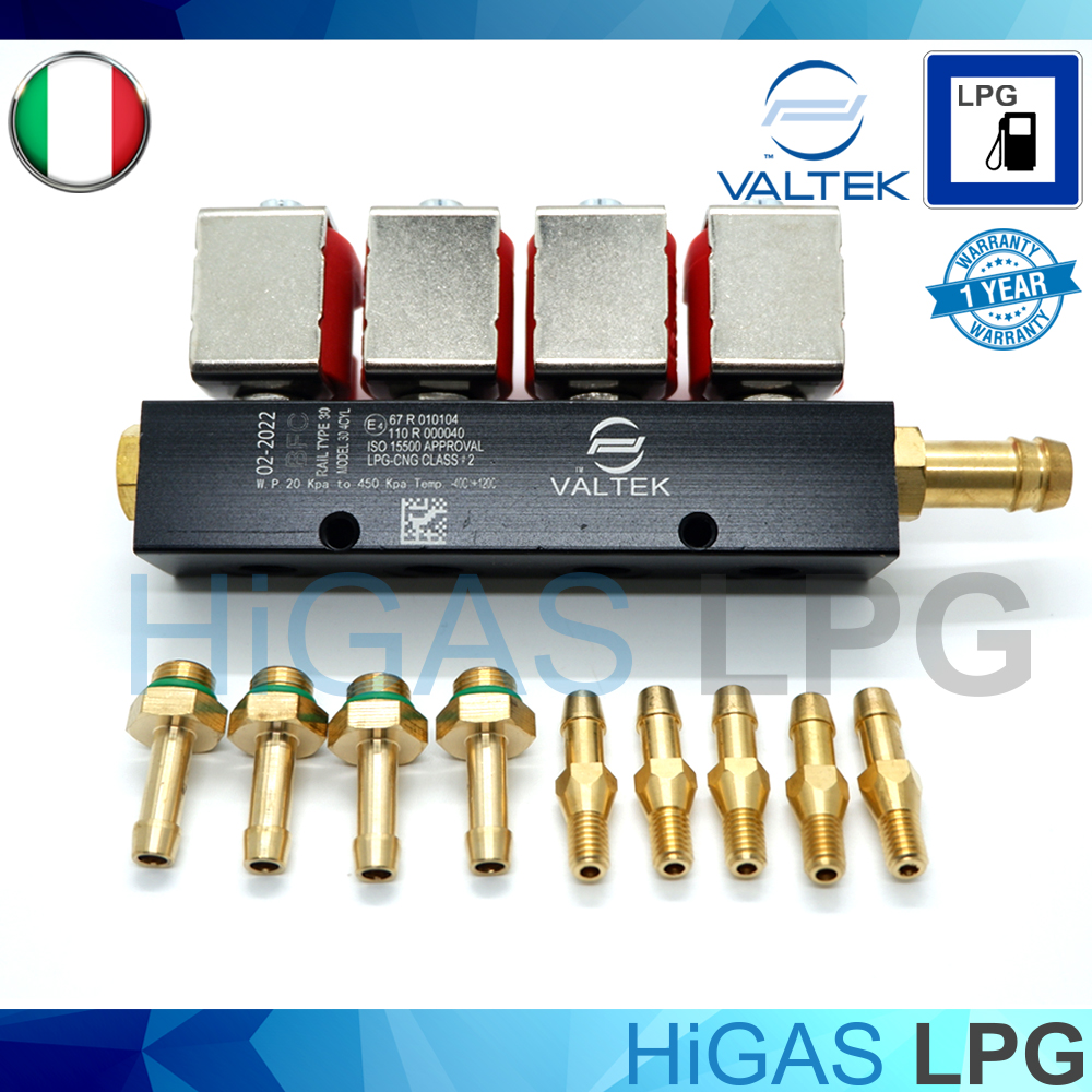 รางหัวฉีดแก๊ส Energy Reform 4 สูบ รุ่น 2 โอห์ม /รางหัวฉีดแก๊ส Valtek 4 สูบ รุ่น 3โอห์ม | Lazada ...