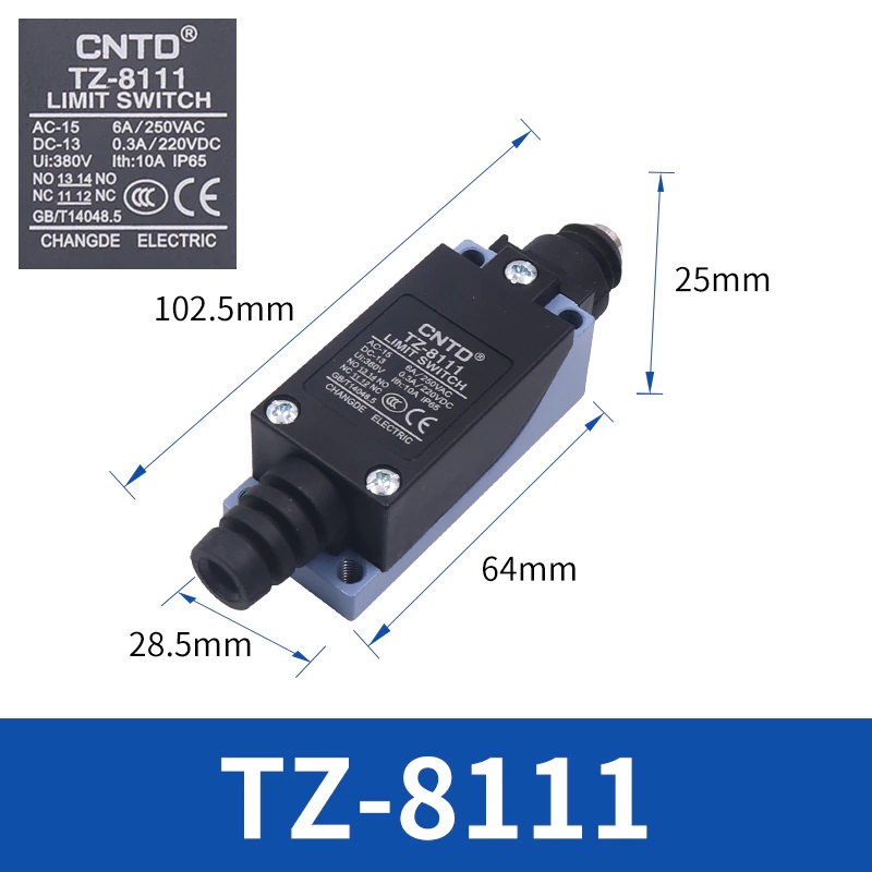 CM-1705 CM-1703M Limit Switch CNTD ลิมิตสวิทย์ CNTD ลิมิทสวิท CNTD COM 1NO 1NC กดติดปล่อยดับ ...