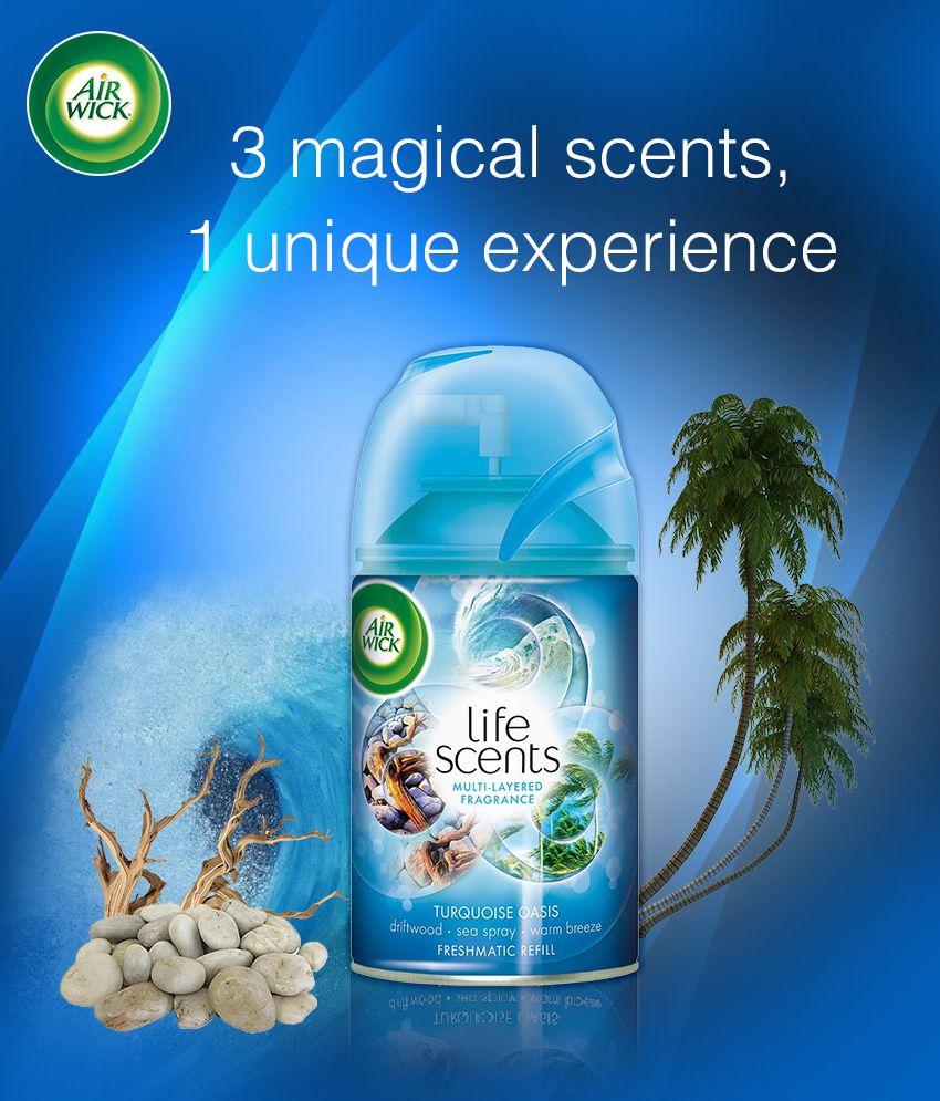 Air Wick life Scents Refill - Turquoise Oasis สเปรย์ปรับอากาศแอร์วิค รี ...