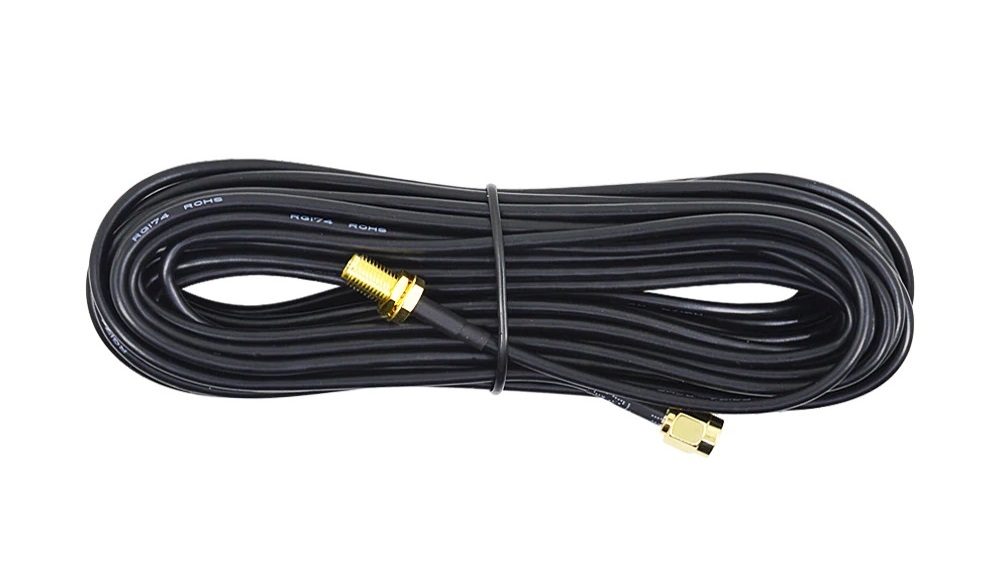 RP SMA Cable Male to Female Wifi Antenna Connector Extension Cable ยาว ...
