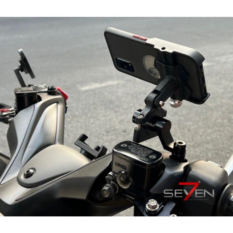 Mototec MT-A02 ที่จับมือถือ ที่ยึดมือถือมอเตอร์ไซค์ ที่จับโทรศัพท์ ที่ ...