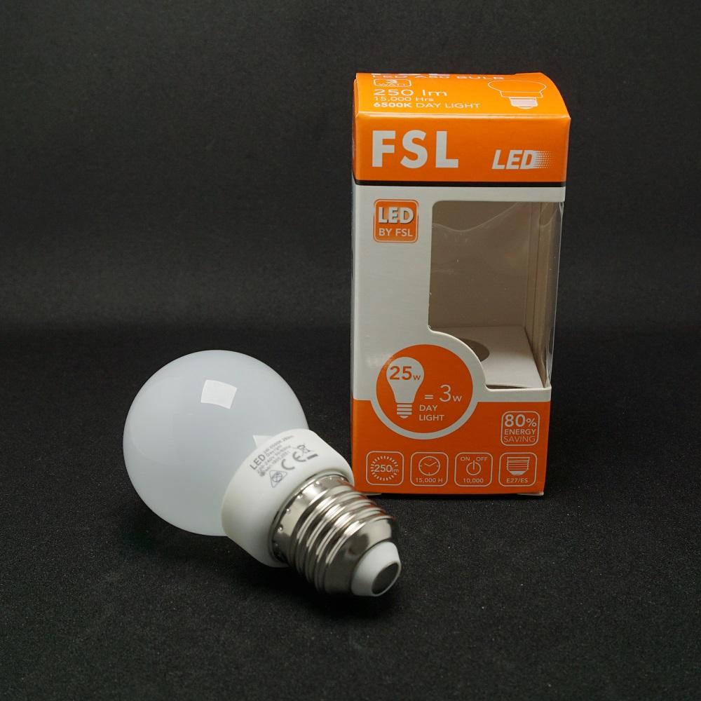 หลอด LED A50 BULB 3W E27 แสงขาว FSL - KTB electric - ThaiPick