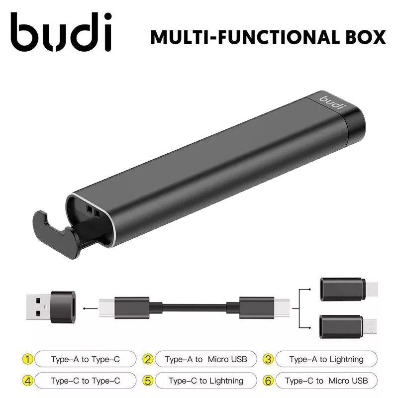 BUDI Multi-Functional Cable Stick กล่องการ์ดอะแดปเตอร์อัจฉริยะ ...