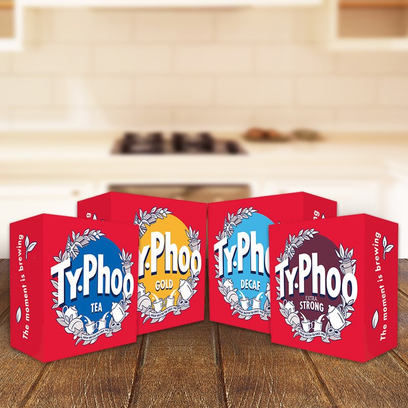 [Free Shipping] [] Typhoo Decaf Black Tea 232g Typhoon Cat Coffee ...