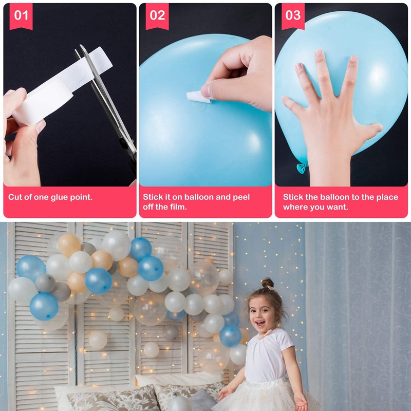 Balloon Arch Kit and Balloon Garland Kit, Balloon Garland Strips Tie ...