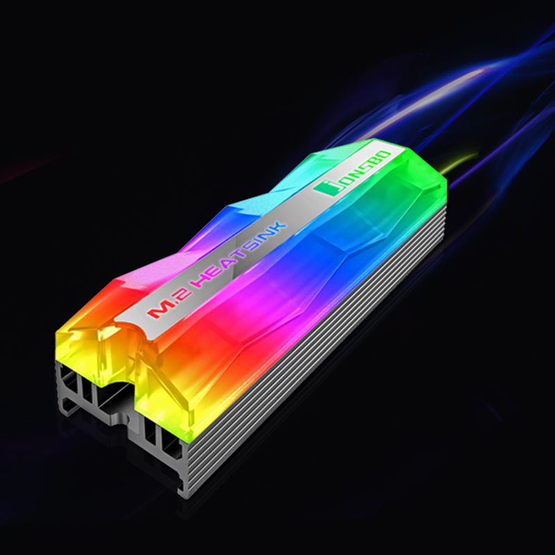 2Pcs Jonsbo Memory Cooling Vest Radiator Cooler Shell RGB LED 256 ...