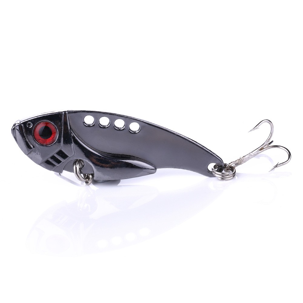 Hengjia 7PCS 5.5CM 11G เหยื่อตกปลา เหยื่อล่อปลา เหยื่อเทียม Mix Metal Vibration Fishing Lure VIB ...