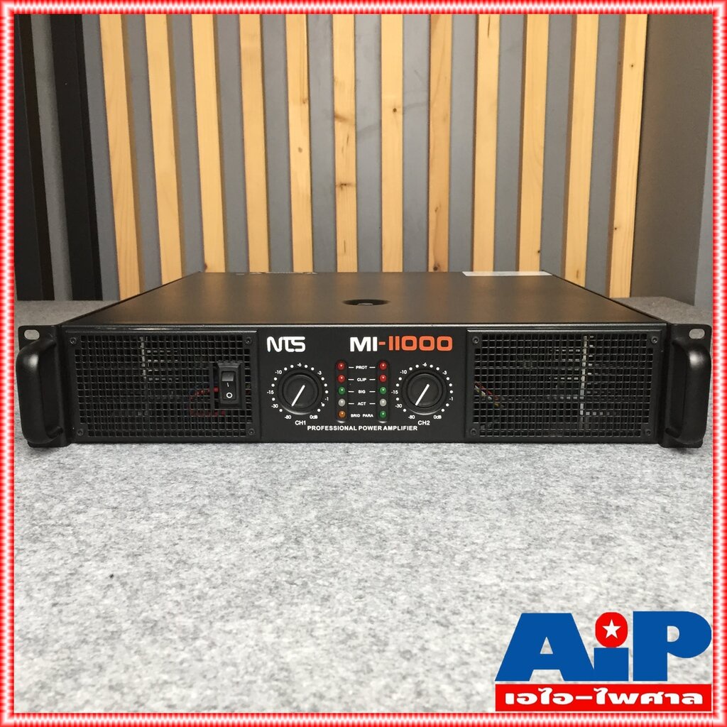 TOG SOUND เพาเวอร์แอมป์ หนัก 9KG MP-3600 ขับได้ถึง ดอกลำโพง 15 นิ้ว 4 ...