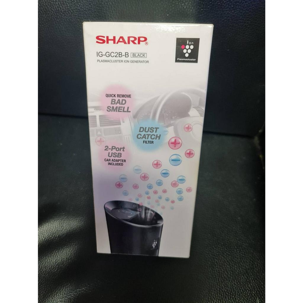 SHARP เครื่องฟอกอากาศในรถยนต์ IG-GC2B-B 3.6 ตร.ม. สีดำ - 4eGxH6C2 - ThaiPick