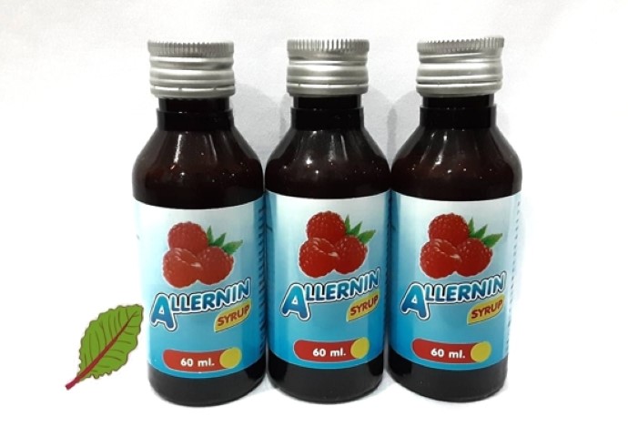 ALLERNIN SYRUP น้ำหวานเข้มข้นปริมาณ 60 ml. ( 2 ขวด ) - ร้านน้ำหวานสูตร ...