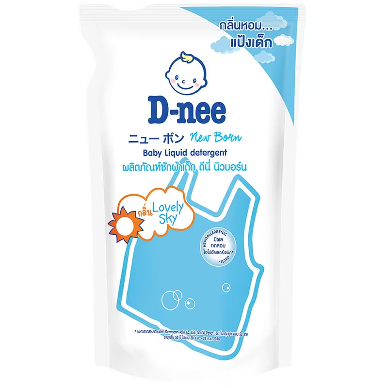 D-nee ดีนี่ น้ำยาซักผ้าเด็ก นิวบอร์น ชนิดเติม ขนาด 550600 ml. อ่อนโยน ...