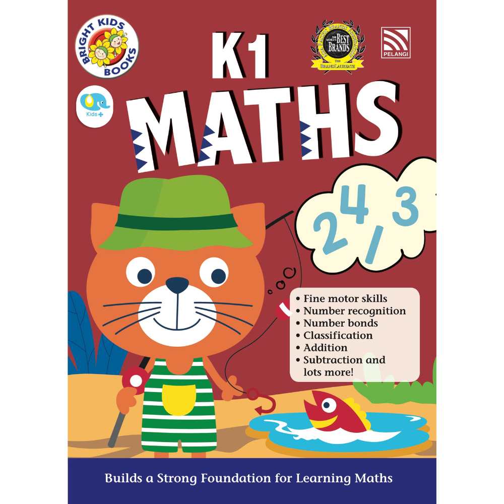Kid Plus Bright Kids - Maths K1-K2 แบบฝึกหัดคณิตศาสตร์อนุบาล อ.1-2 ...