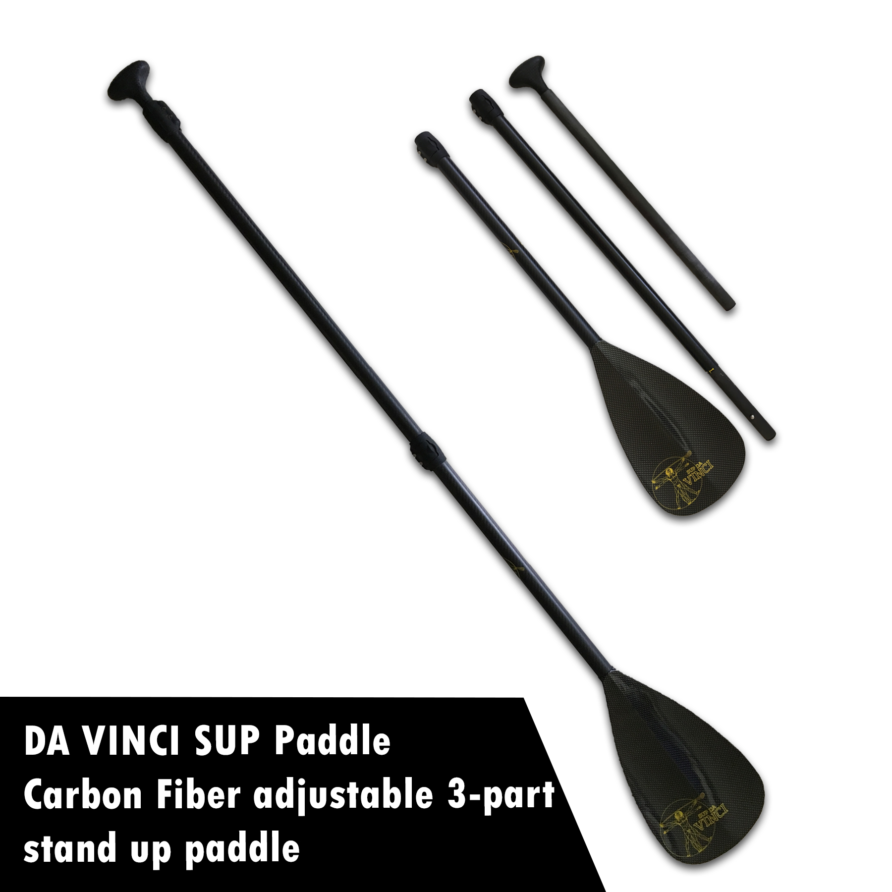 SUP CARBON PADDLE 3 parts DA VINCI | Lazada.co.th