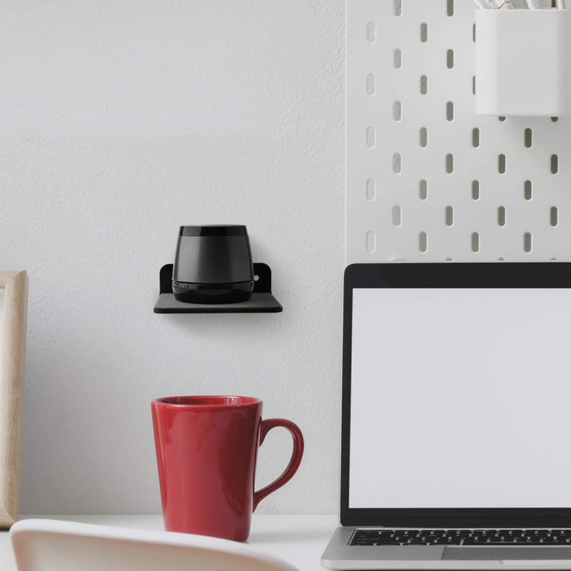 Wall Shelf Speaker Stand, Small Wall Shelf Speaker Mount for Bluetooth ...