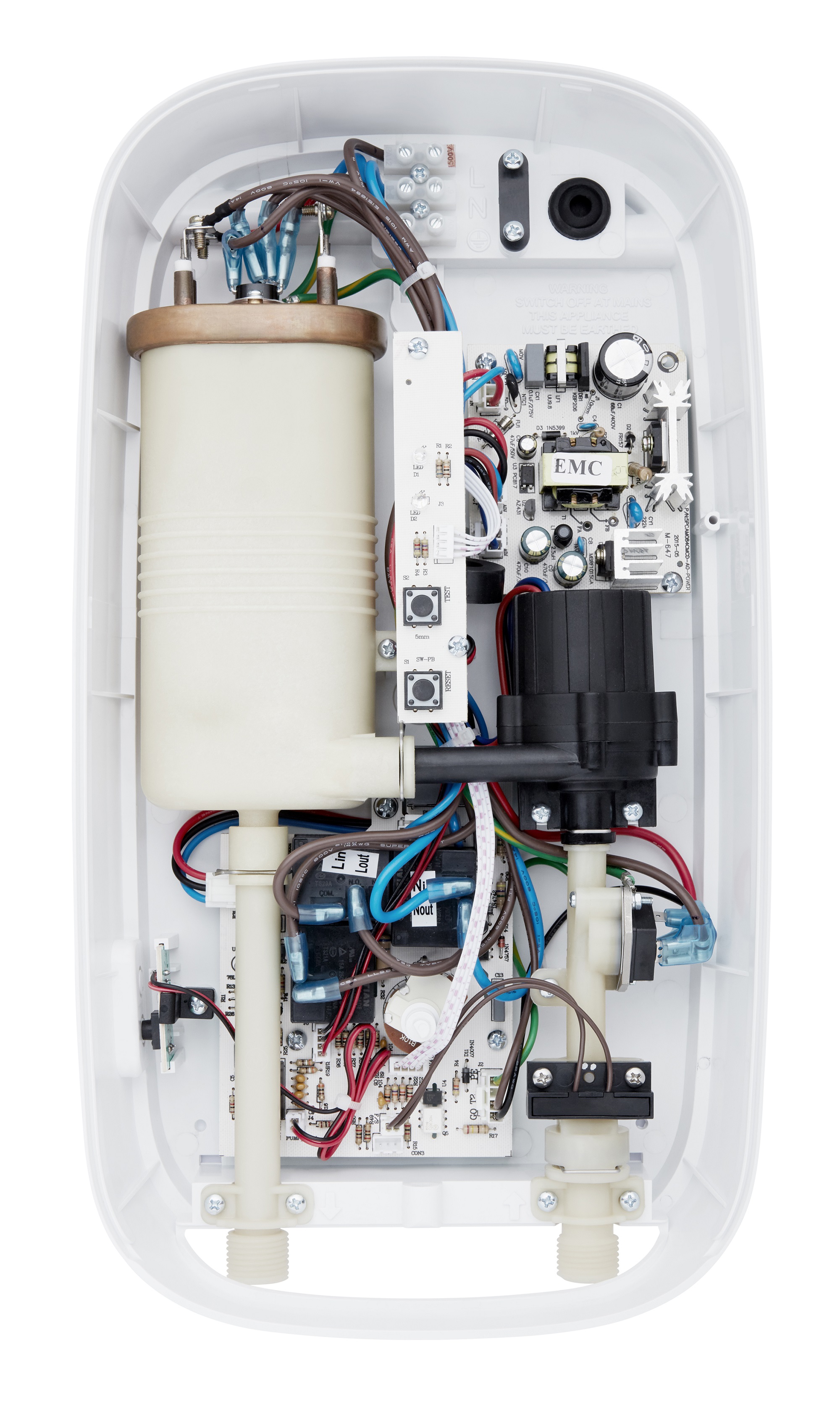 Electrolux เครื่องทำน้ำอุ่น รุ่น EWE481LX-DAX2 ขนาด 4800 Watt ...