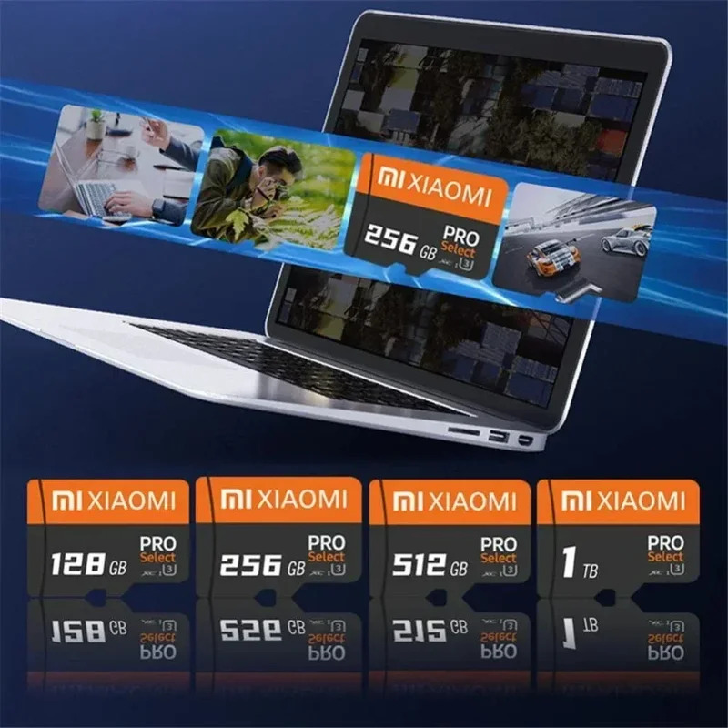 Xiaomi Micro SD การ์ดหน่วยความจำ Class 10 2TB 1TB 512GB 256GB 128GB ...