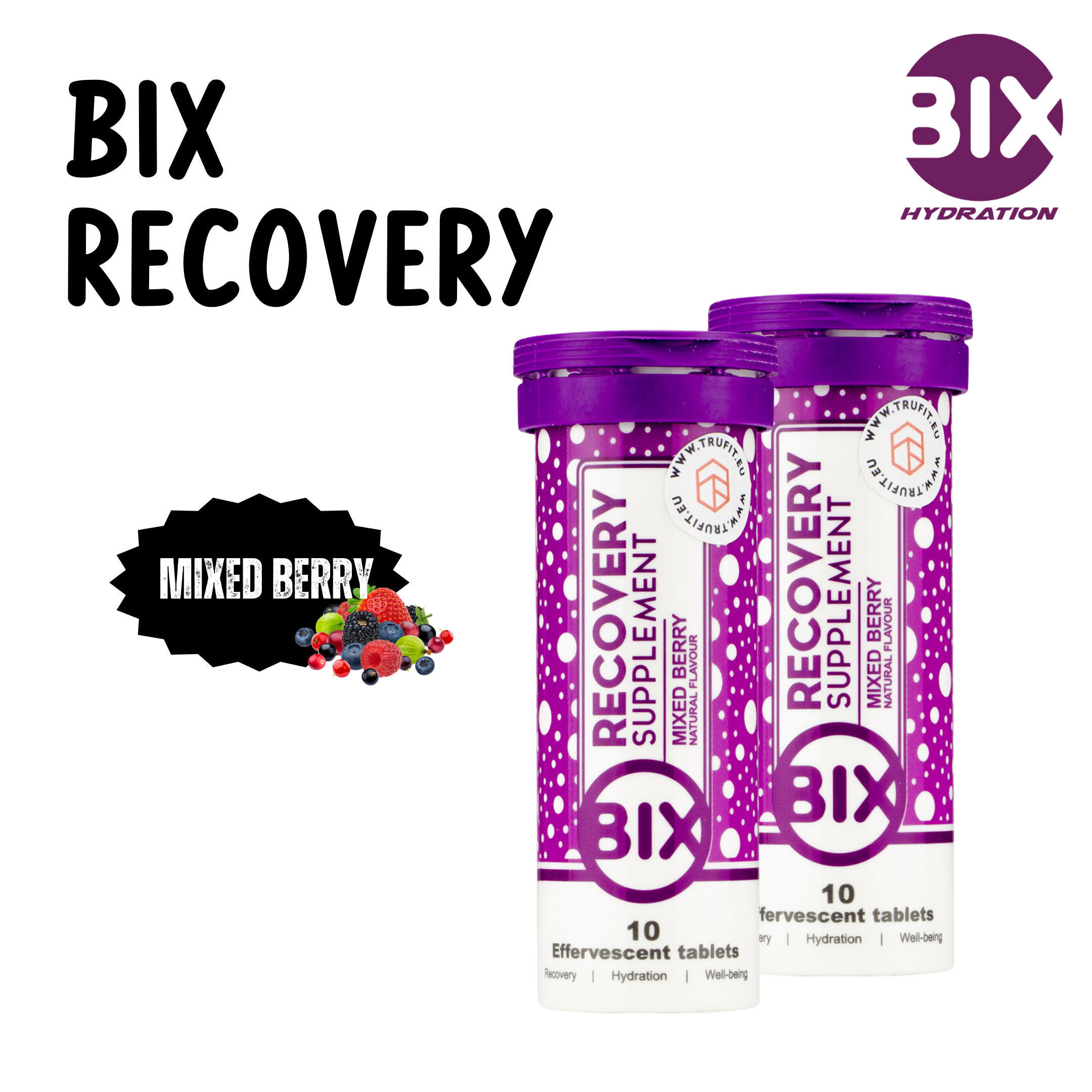 BIX Recovery Supplement เม็ดฟู่เกลือแร่ละลายน้ำ 10 เม็ด | Lazada.co.th
