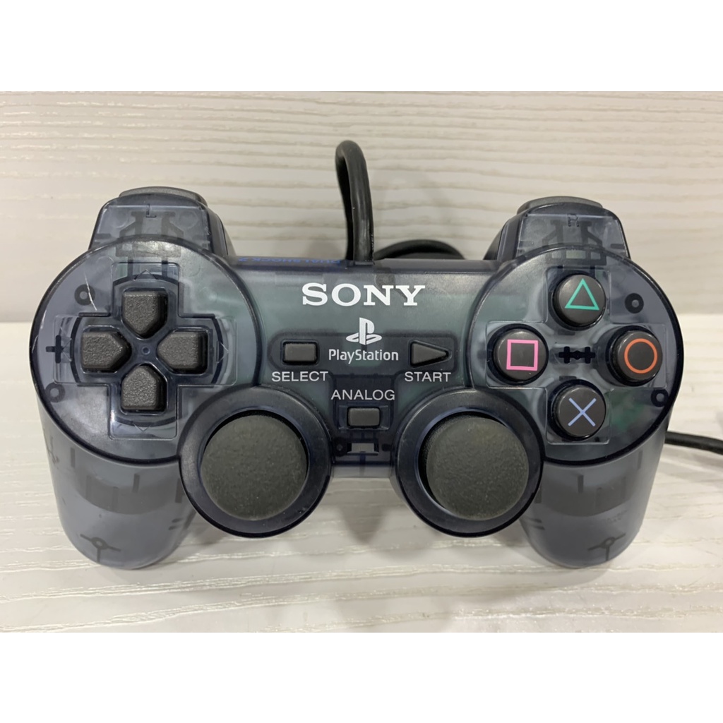 จอย PS2 แท้ Sony PlayStation 2 Controller สีดำ และรวมจอยสีพิเศษหายาก ...