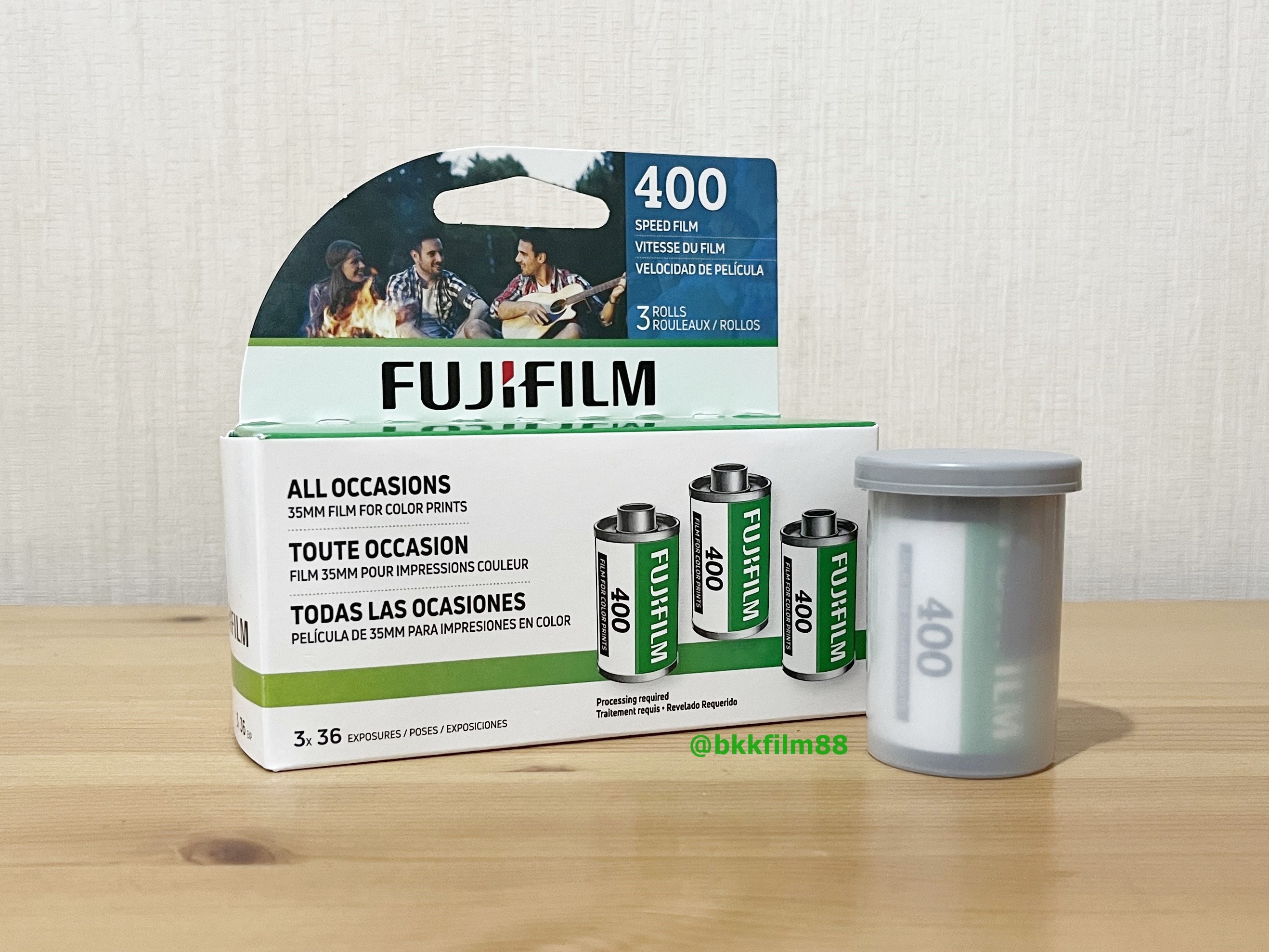 ฟิล์มสี 1 ม้วน Fujifilm 400 35mm 36exp ฟิล์ม 135 Fuji 400 Color Film ฟิล์มถ่ายรูป | Lazada.co.th