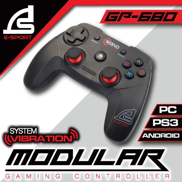 ข้อเสนอ SIGNO E-Sport Gaming Controller รุ่น MODULAR GP-680 (จอยเกมส์ ...
