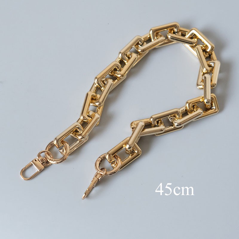 HEHESHOP Bag Chain Messenger Belt Gold Shoulder Bag Strap Acrylic - hy7 ...