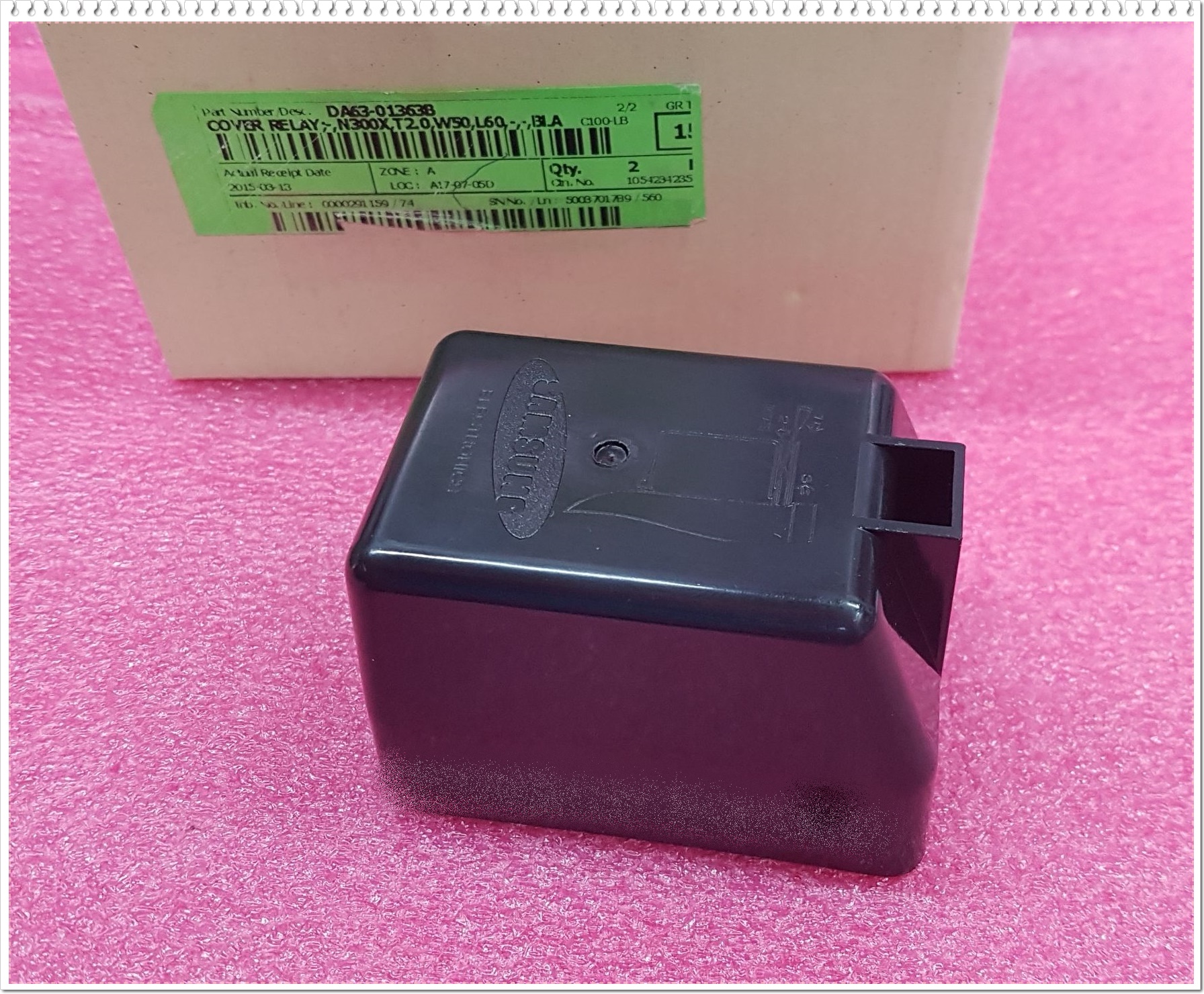 อะไหล่ของแท้/ฝาครอบรีเลย์ตู้เย็นซัมซุง/SAMSUNG/COVER RELAY/DA63-01363B ...