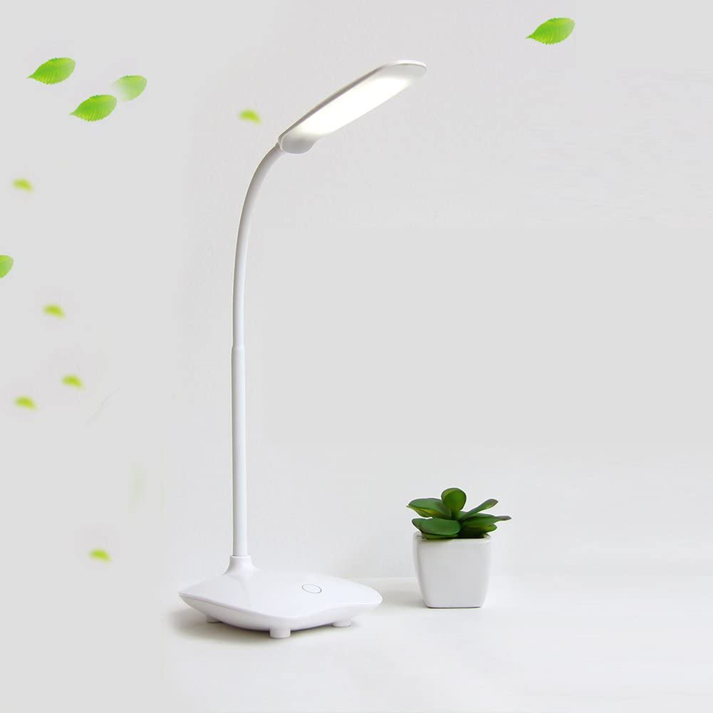 2021USB Reading Table Lamp Adjustable 3 Levels LED Stand Desk Lamps ...